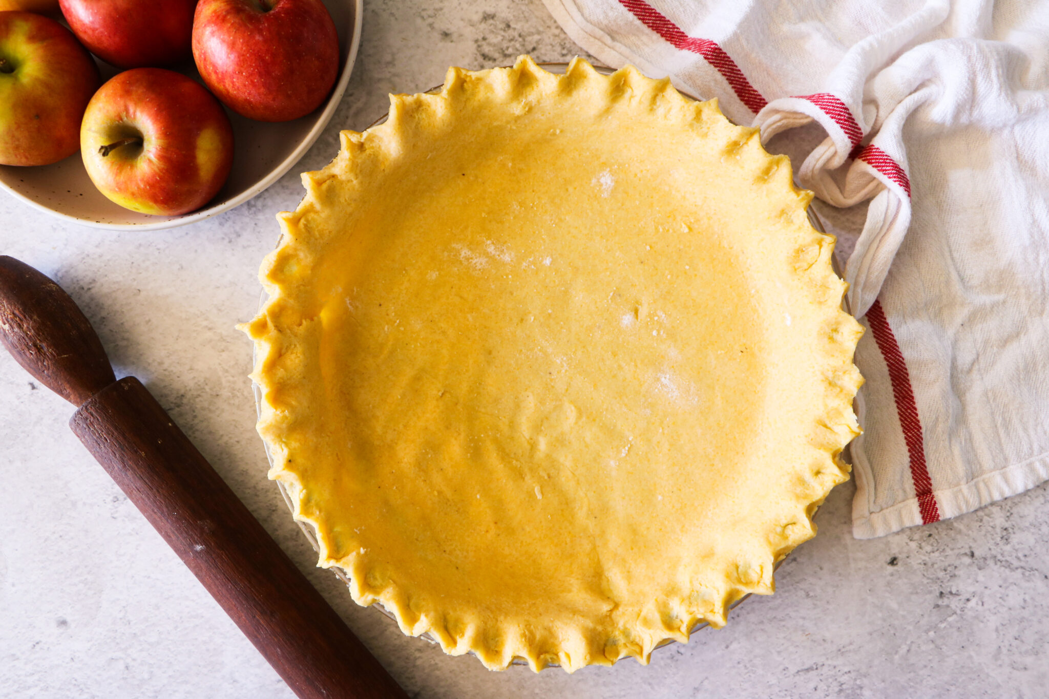 Golden Pie Dough - Professor Torbert's Orange Corn